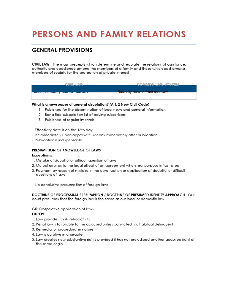 Civil Law Review Book Summary Atty Rabuya Edward Arriba Compress | PDF ...