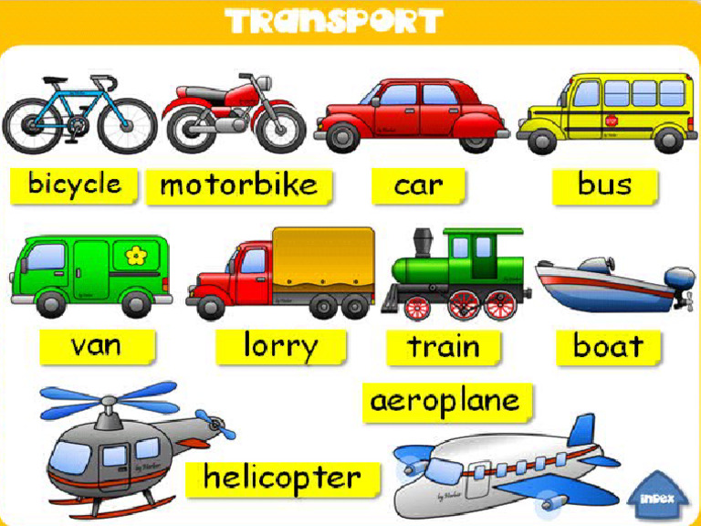 Pictionary - Transport | PDF