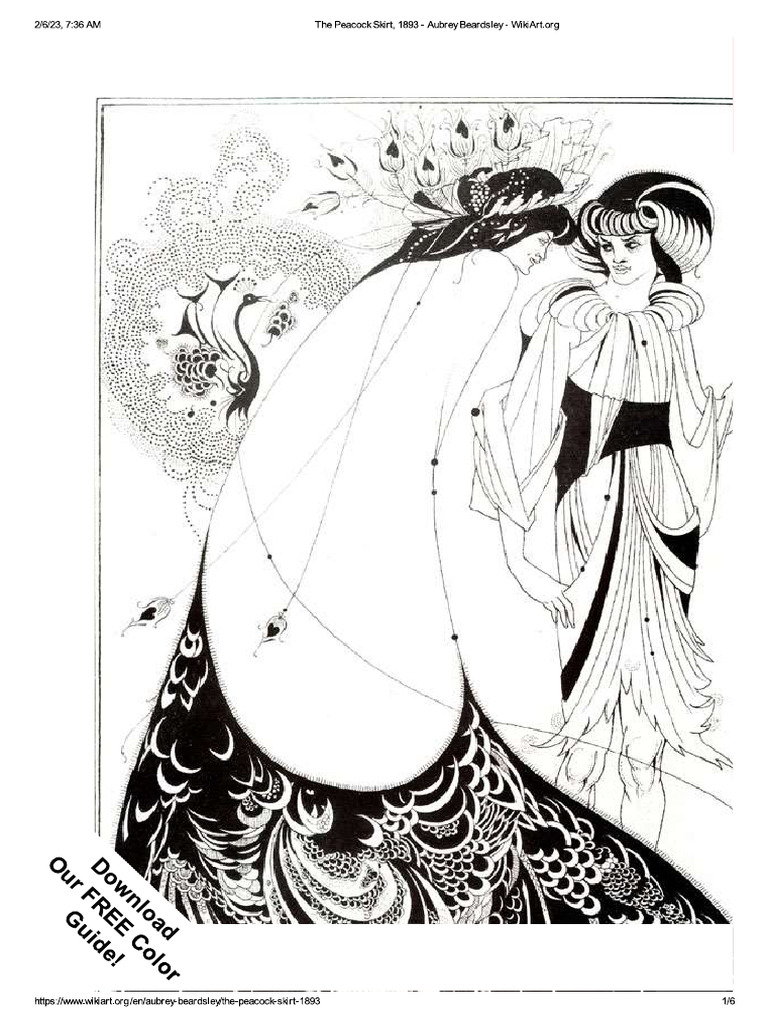 Peocock Skirt 1893 | PDF