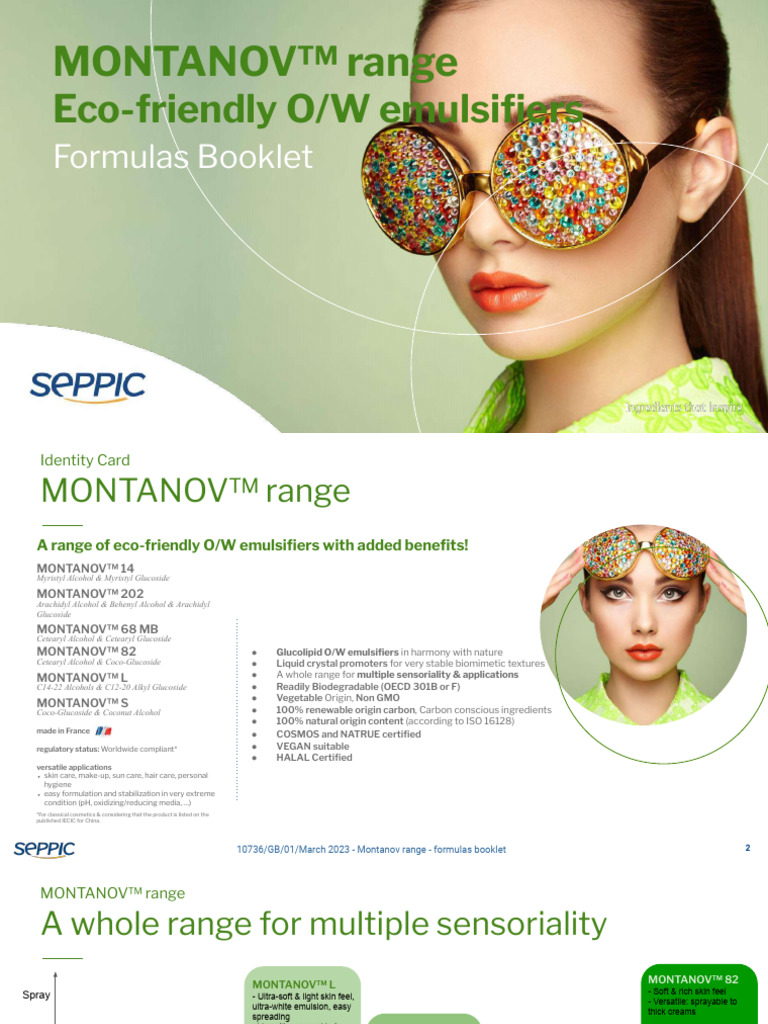 GB - 01 - March 2023 - Montanov Range - Formulas Booklet GB (2 ...