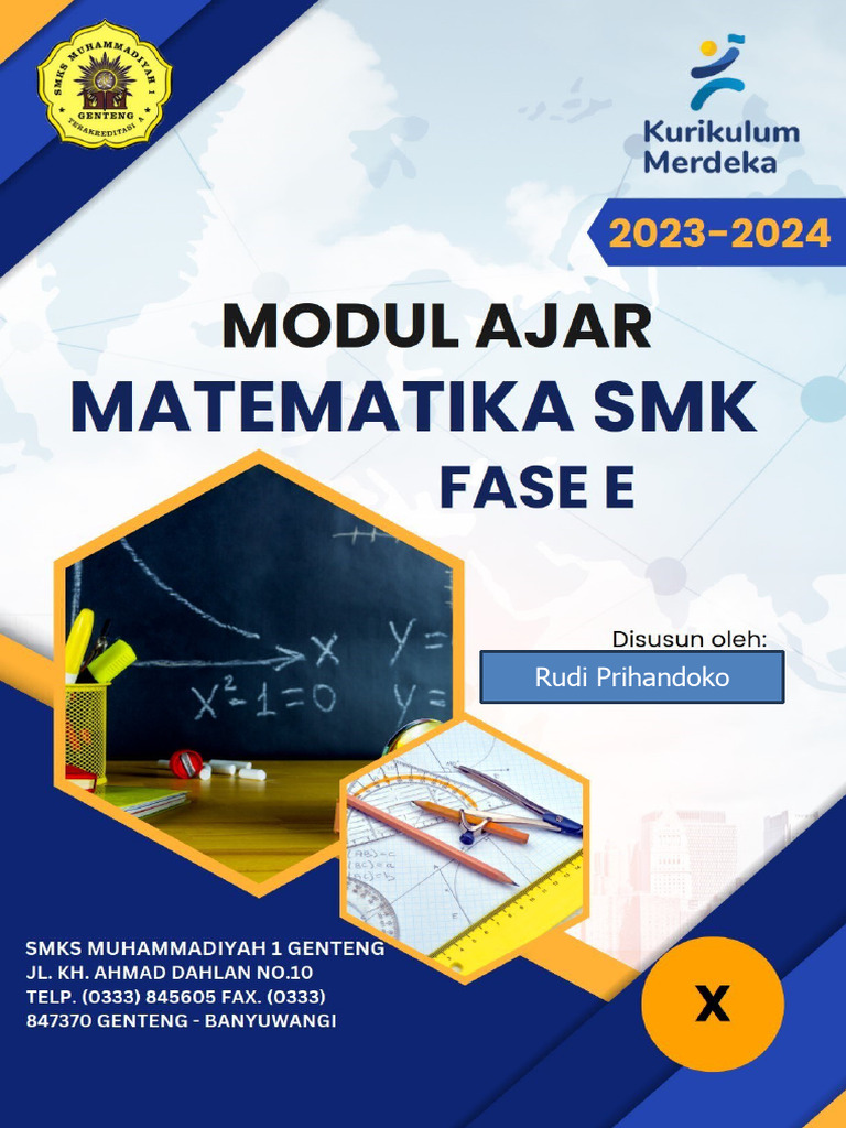 Modul Ajar Kls X Lengkap Rudi | PDF | Metode & Bahan Ajar