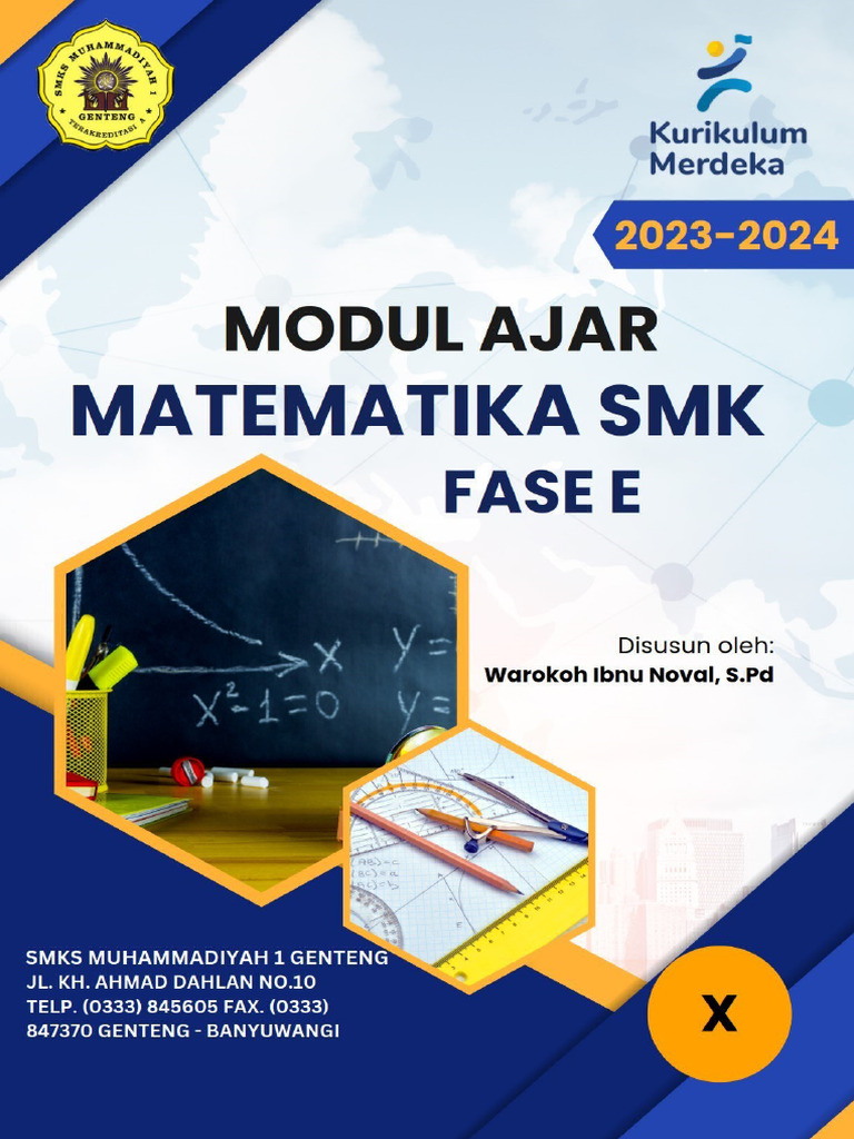 Modul Ajar Kls X Lengkap - Noval | PDF | Metode & Bahan Ajar | Komputer