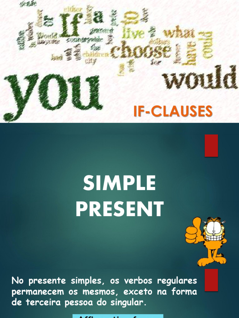 First Conditional - 9º Ano | PDF | Sintaxe | Famílias linguísticas