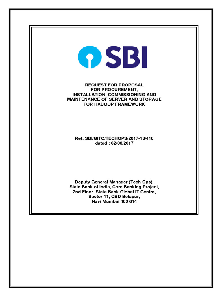 1501682274810 Request for Proposal | PDF | Request For Proposal | Auction