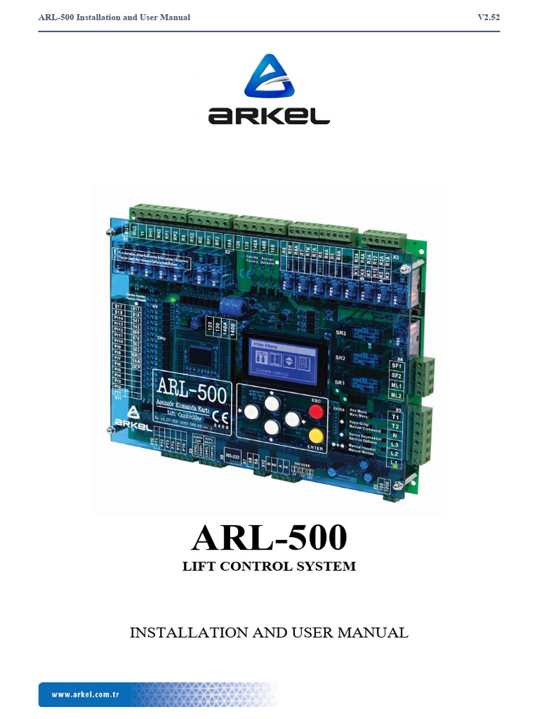 ARL-500 Installation and User Manual.V252.En | PDF | Electrical ...