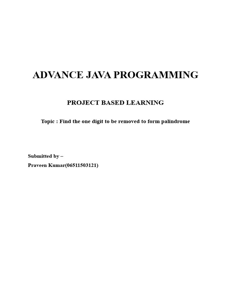 Ajava PBL | PDF | Computer Programming | Software Engineering Ajava PBL | PDF | Computer Programming | Software Engineering