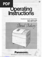 Toastmaster Bread Box Manual & Recipes | PDF | Breads | Dough