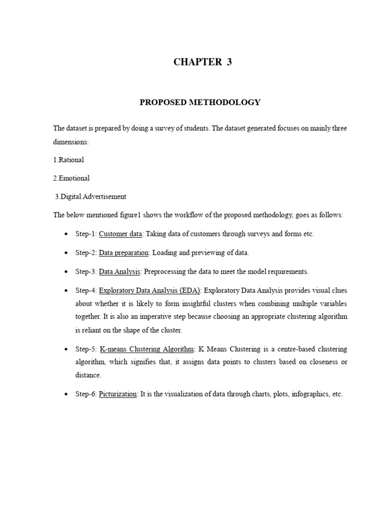 CHAPTER 3 - Removed | PDF | Data Analysis | Cluster Analysis