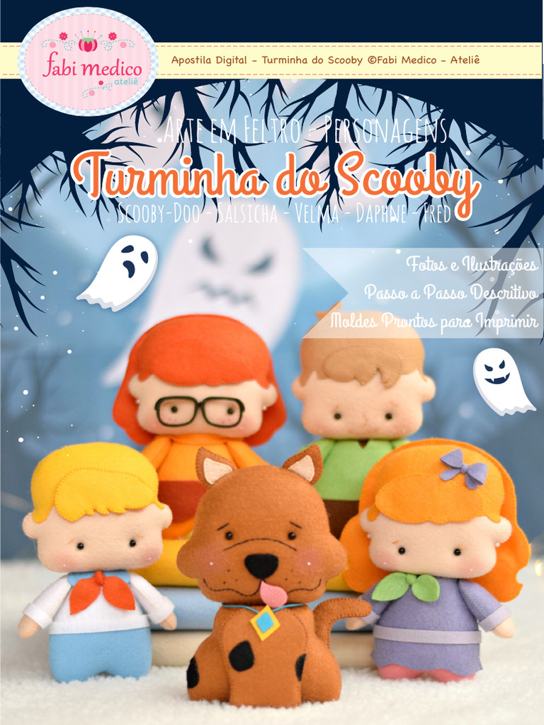 Turminha Do Scooby | PDF | Tinta | Cor