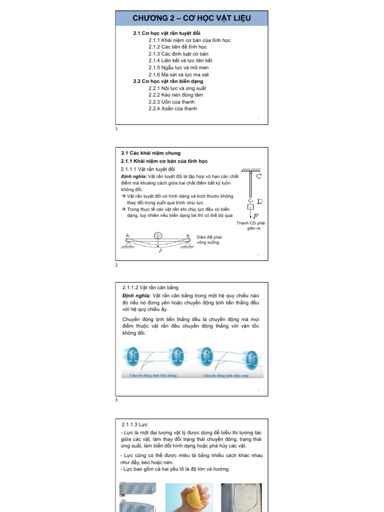 Chuong 2 - Co Hoc Vat Lieu | PDF