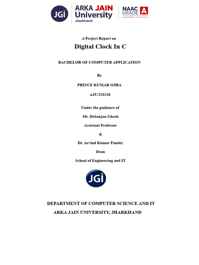 Mini project report sample | Download Free PDF | Computer Programming | Computer Program