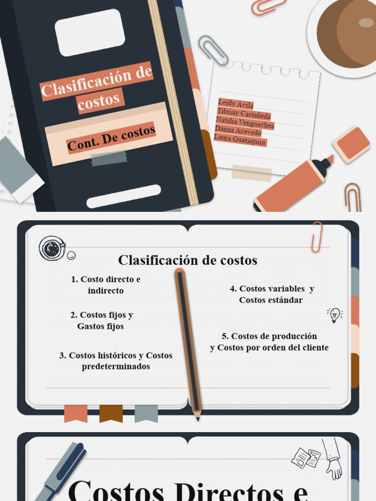 Clasificación de Costos | PDF | Business | Costo