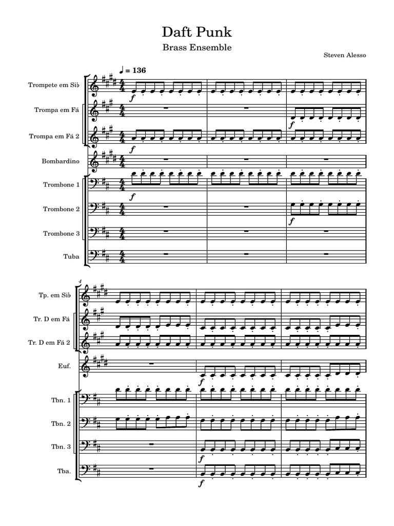 Daft Punk | PDF | Marching Bands | Music