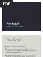 Fray Botod | PDF