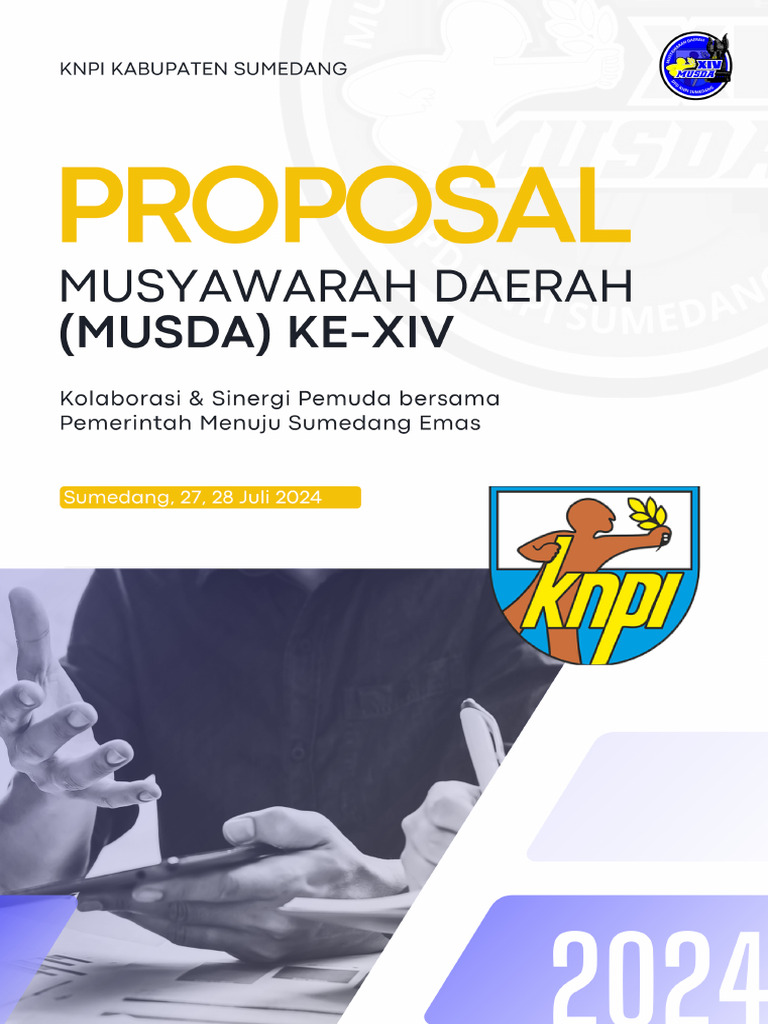 PROPOSAL MUSDA KE-XIV KNPI SMD (Revisi) | PDF
