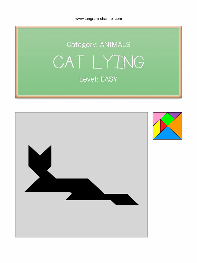 Cat Tangram | PDF