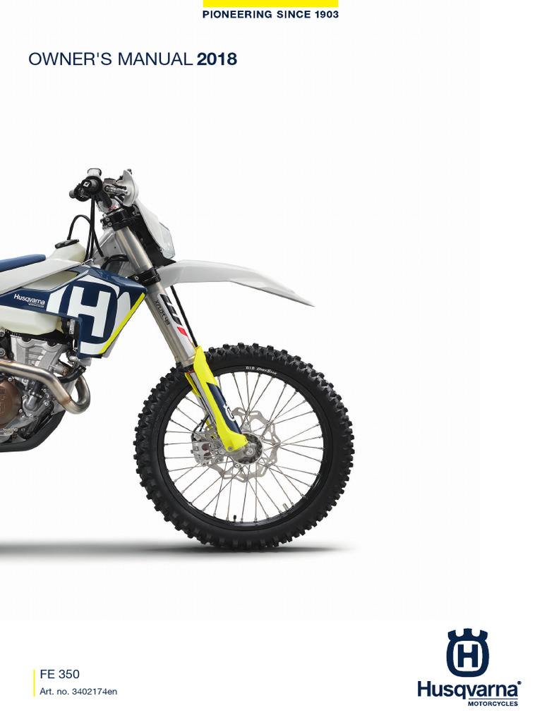 Dok Bike Bed 18 3402174 en Om Sen Aepi v1 | PDF | Brake | Vehicles