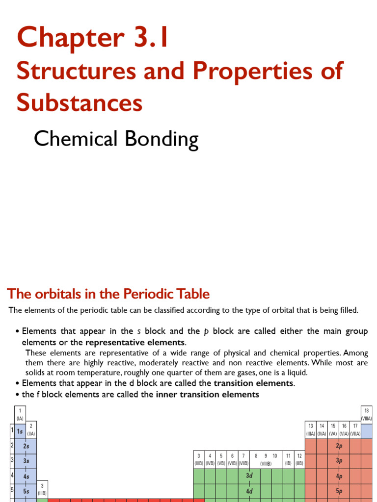 041 Structures and Proper | PDF | Chemical Bond | Ionic Bonding