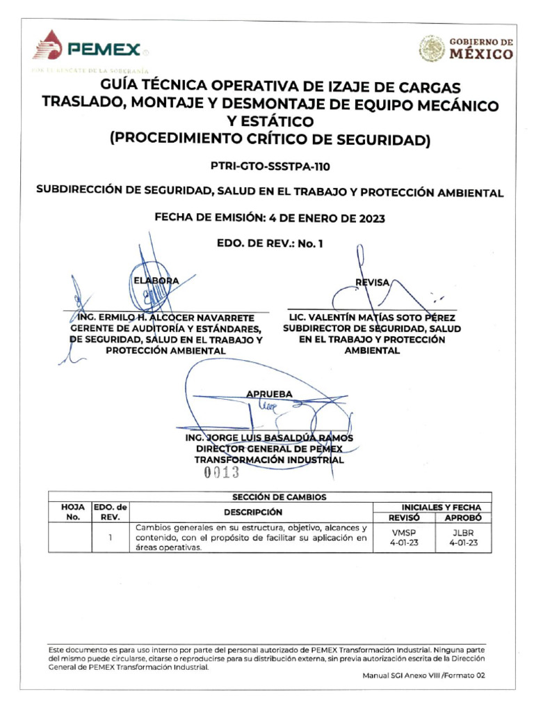 Ptri Gto Ssstpa 110 | PDF