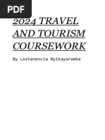 Paper 1 Travel Tourism Notes | PDF | Tourism | Service Industries