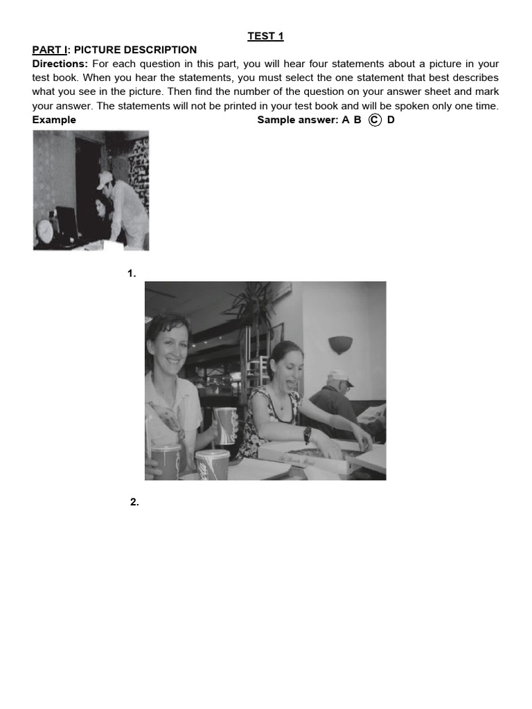 Part 1234.test 1 | PDF | Waiting Staff