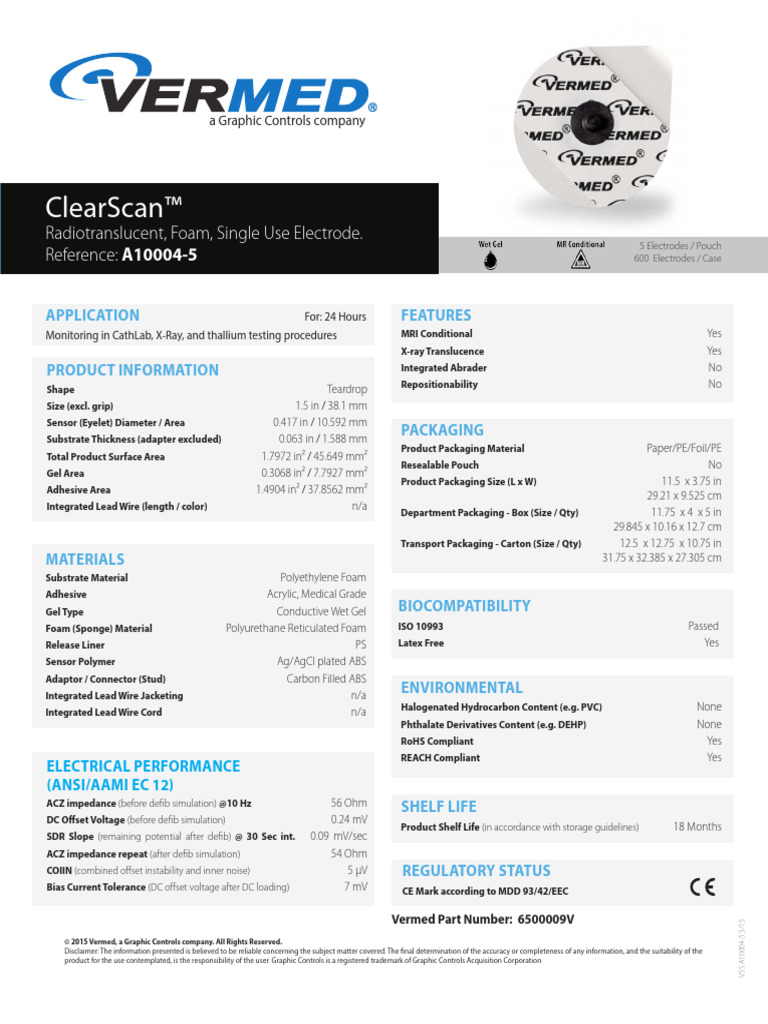 9 - 6500009V A10004 5 ClearScan | PDF | Polyethylene | Electricity