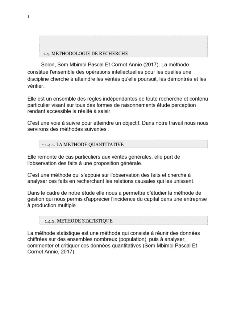 Méthodes de Recherche Quantitative | PDF | Inflation | Argent