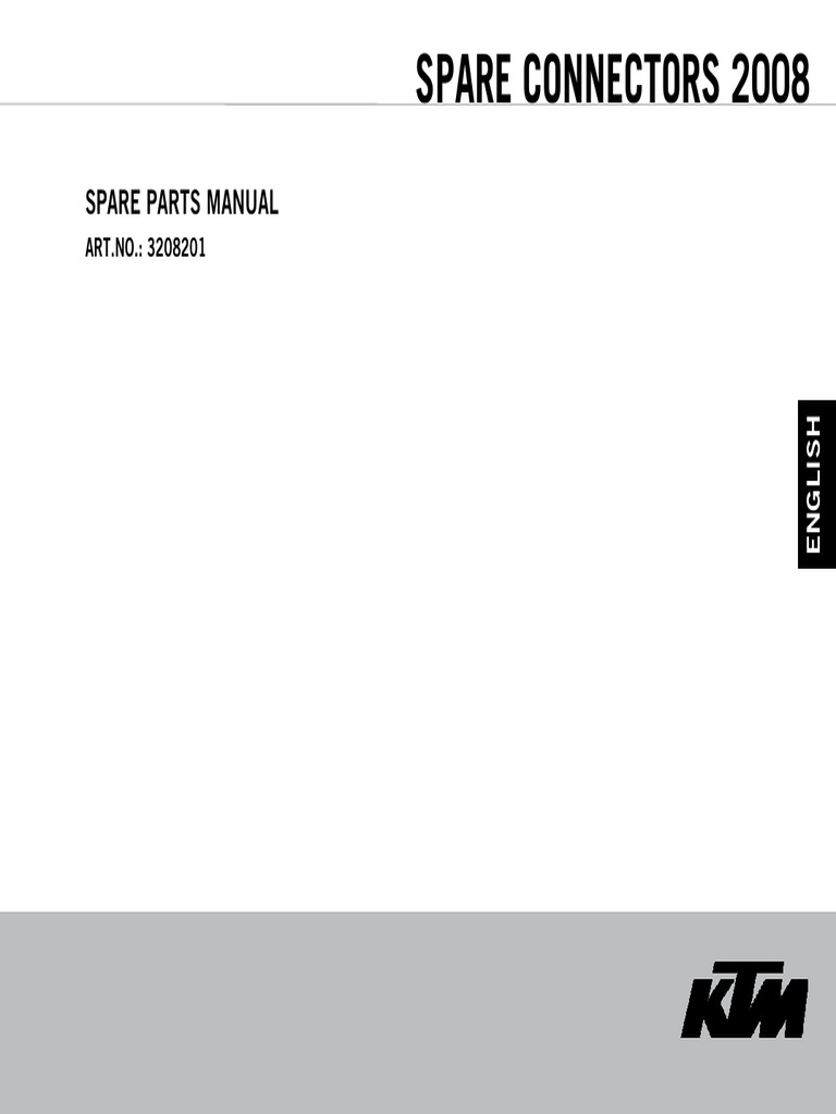 Connectors KTM | PDF | Automotive Industry | Automotive Technologies