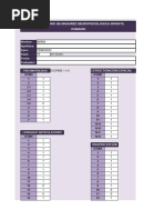 GARS-3S Ficha Técnica y Descripción | PDF | Espectro autista | Validez (Estadísticas)