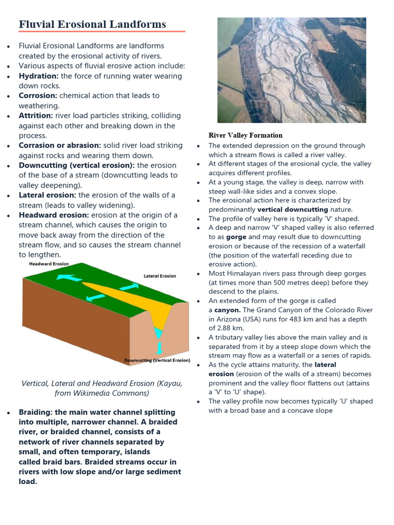 Landforms | PDF | Glacier | Dune