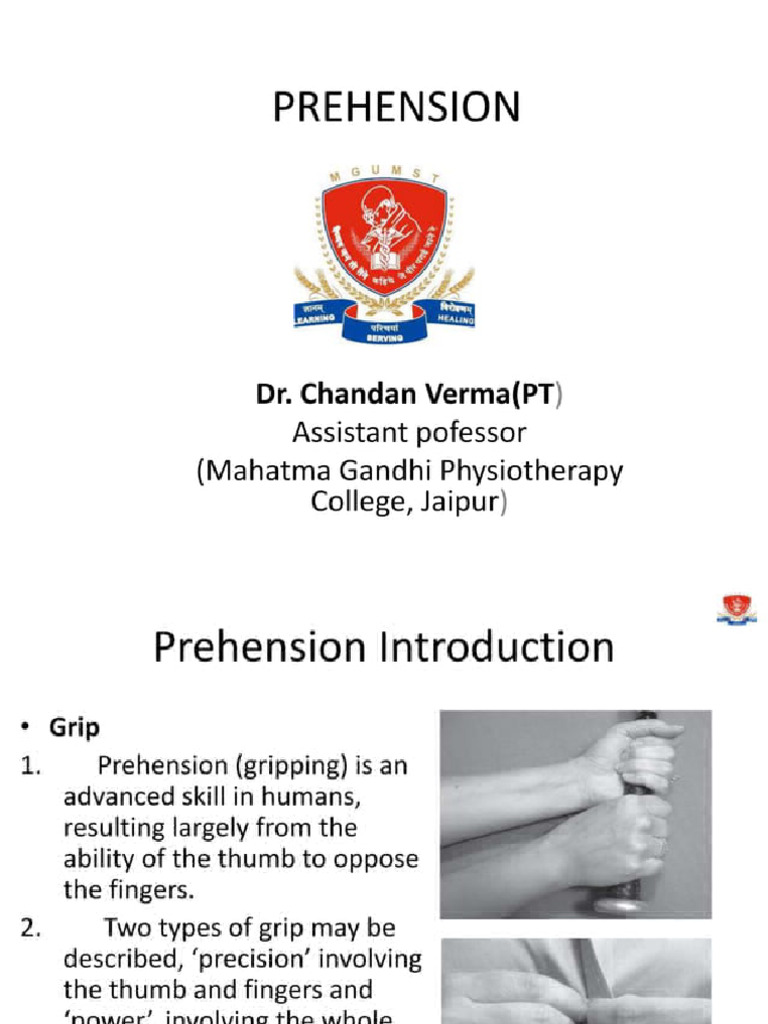 Drchandanverma Prehension | PDF