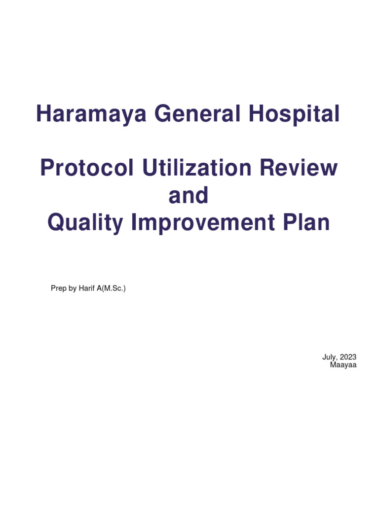 Utilazation Review and QIP | PDF | Evidence Based Medicine | Quality ...