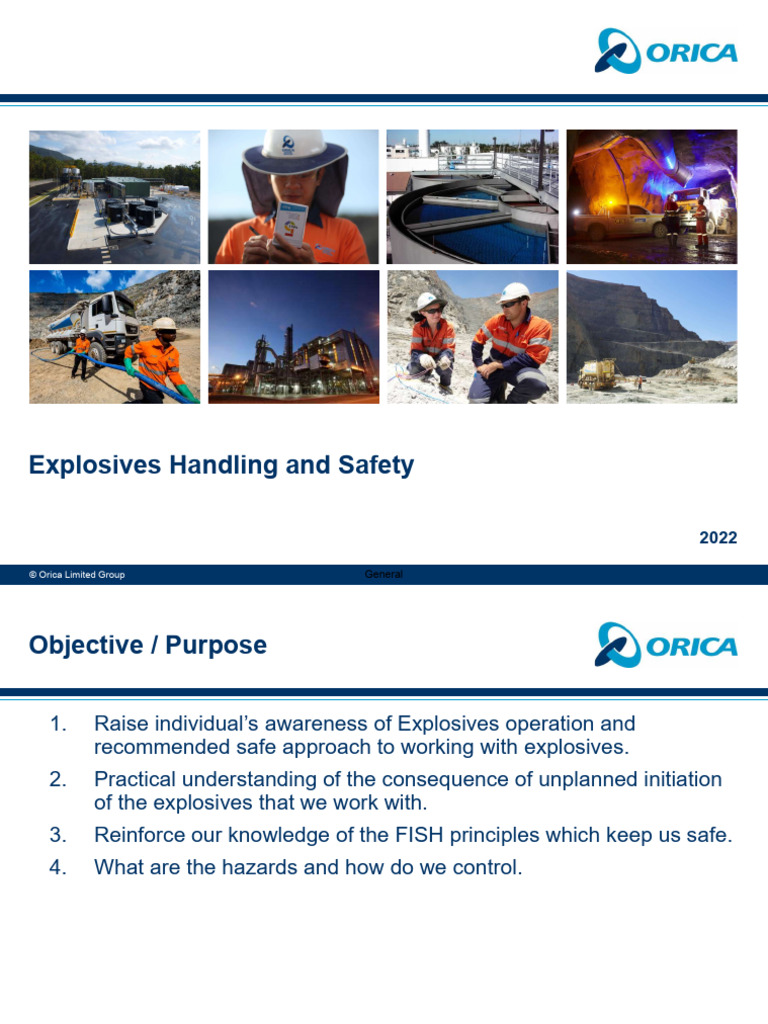 Safety Awareness Orica | PDF | Combustion | Materials