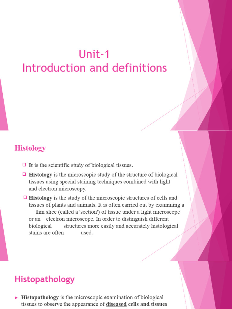 Histopathology I Complete Syllabus | PDF | Fixation (Histology) | Histology