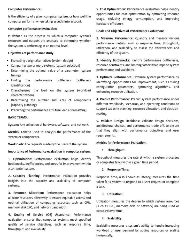 Csc 415 Pdf Central Processing Unit Scalability 