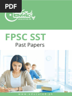 FGEI EST Past Papers 2024 Guide | PDF | Project Based Learning | Learning