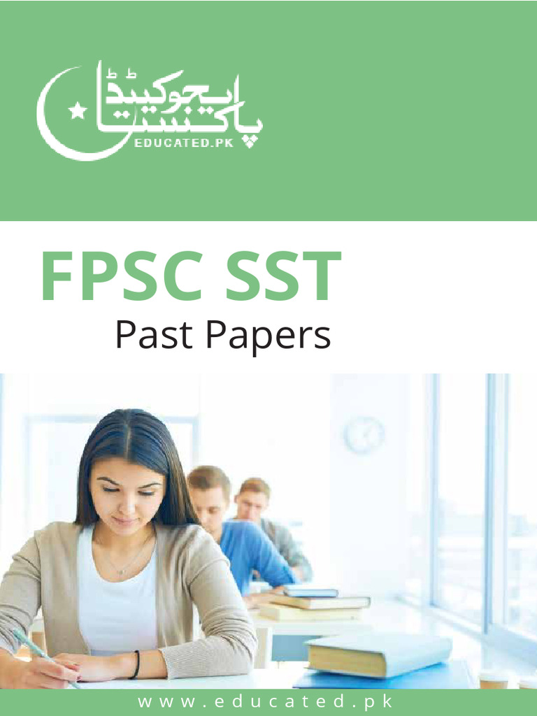 FPSC SST Past Paper PDF | PDF