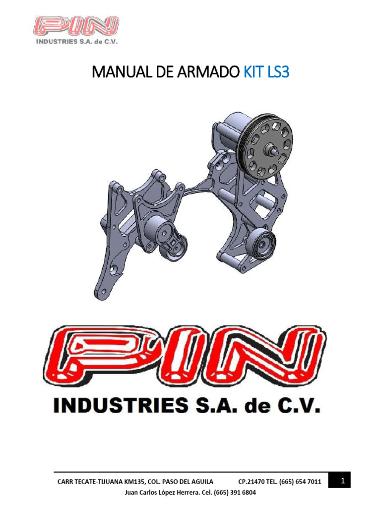 Manual para Kit Ls3 | PDF