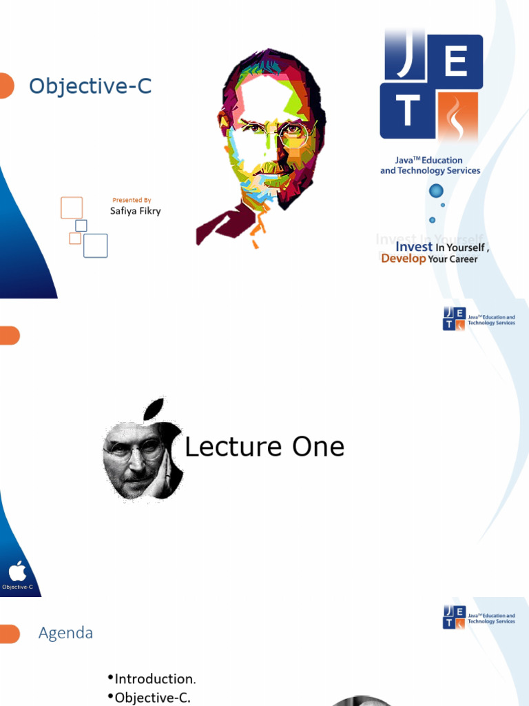 Objective C Lec1 | PDF | Objective C | Method (Computer Programming)