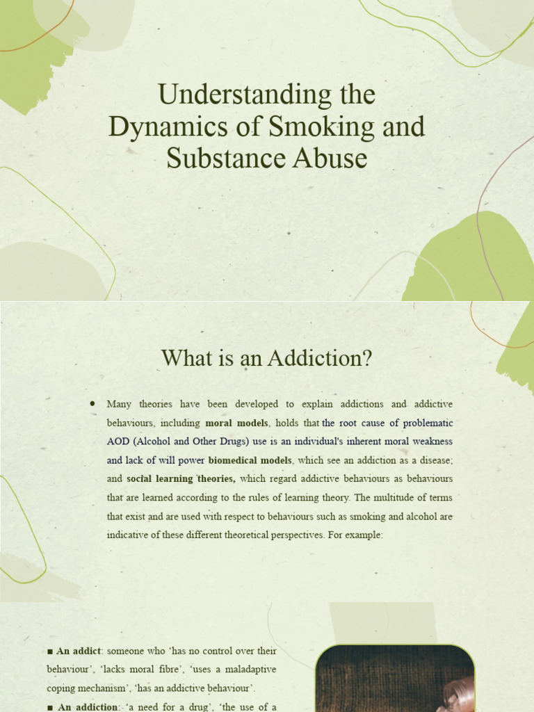9 Smoking and Substance Abuse | PDF | Substance Abuse | Substance ...