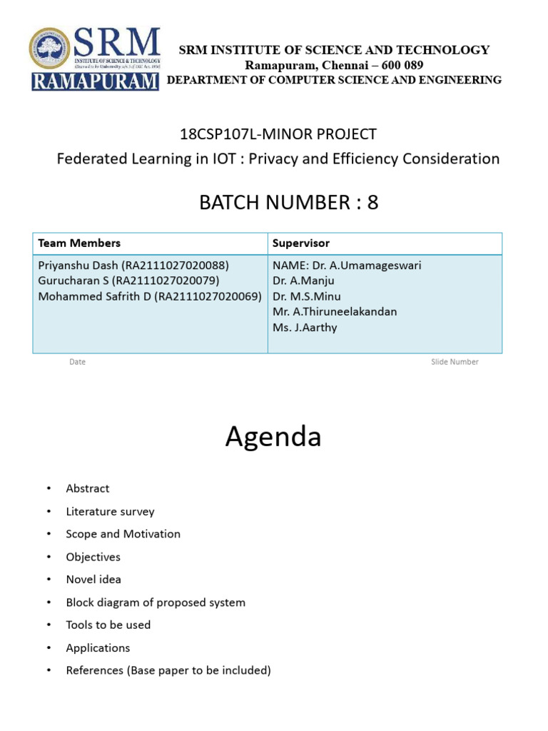 Final PPT MInor PRoject | PDF | Internet Of Things | Computing