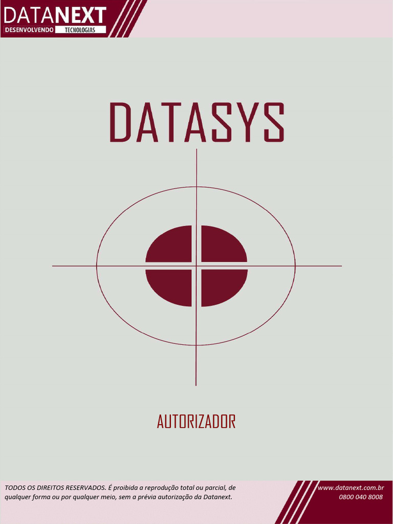 Manual Autorizador Datasys | PDF | Câmera
