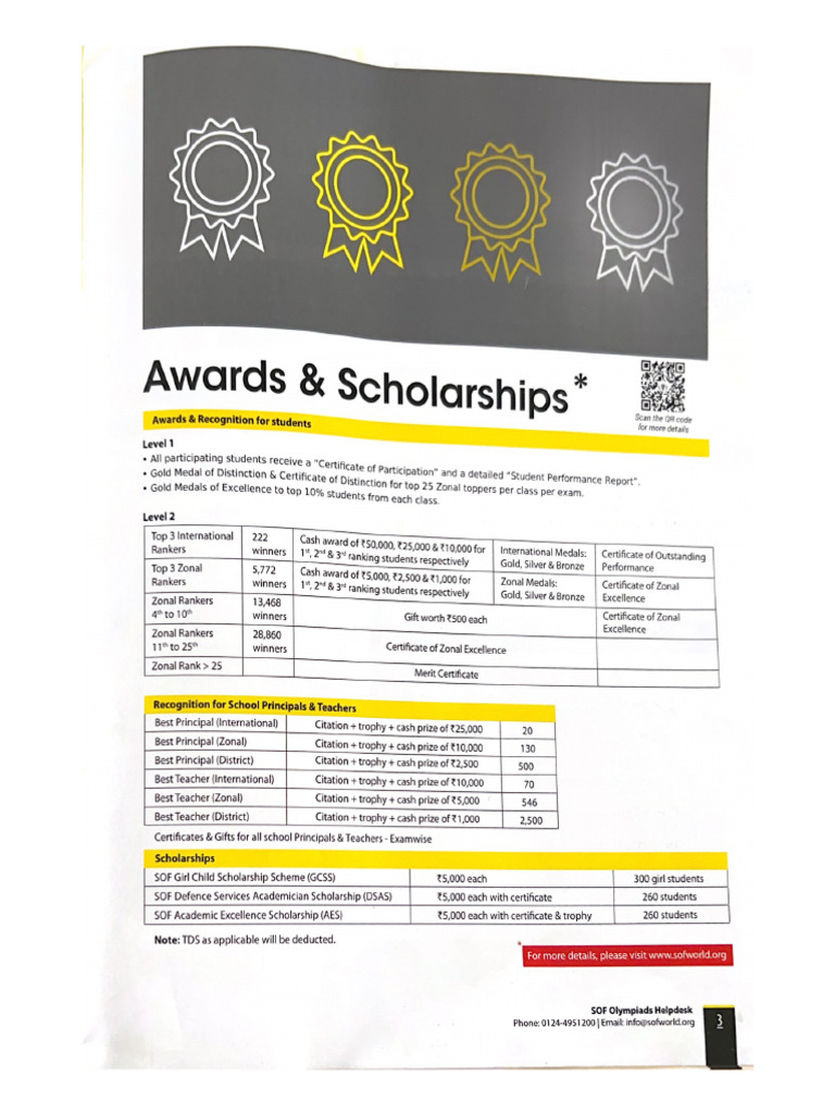 SOF PROSPECTUS 2024-25 | PDF