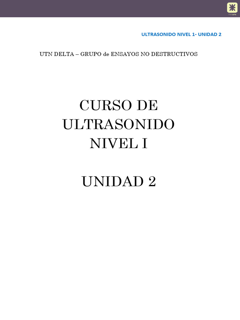 Principios del Ultrasonido Nivel 1 | PDF | Olas | Sonido