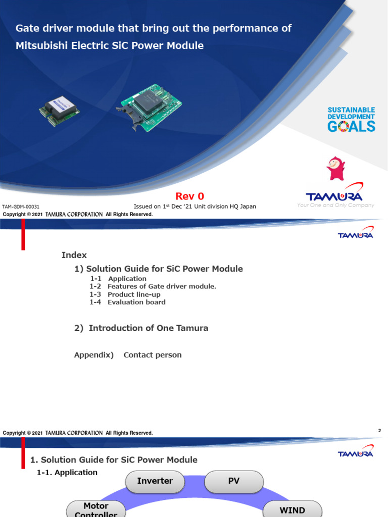 TAM - GDM - 00031 - Gate Driver Module That Bring Out The Performance ...