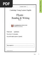 Flyers Practice Test Final | PDF