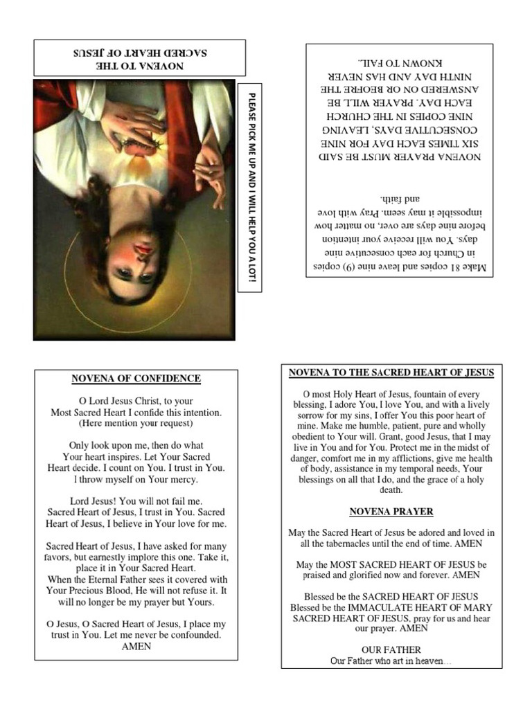 Novena Prayers | PDF