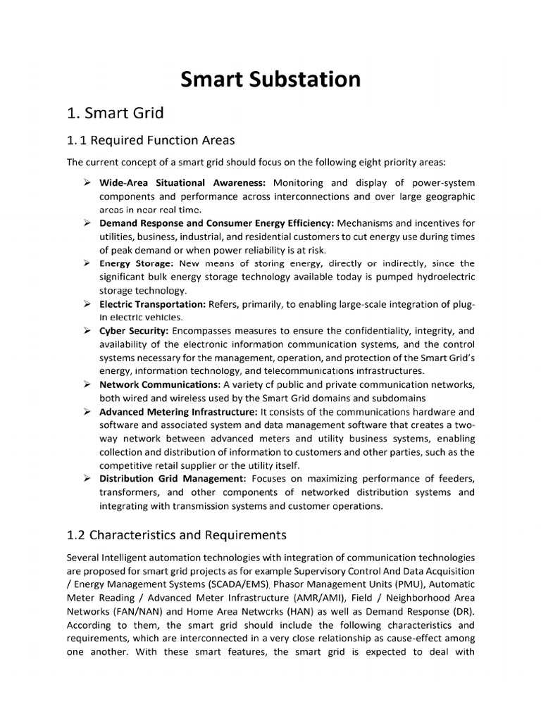 2 Smart Substation | PDF