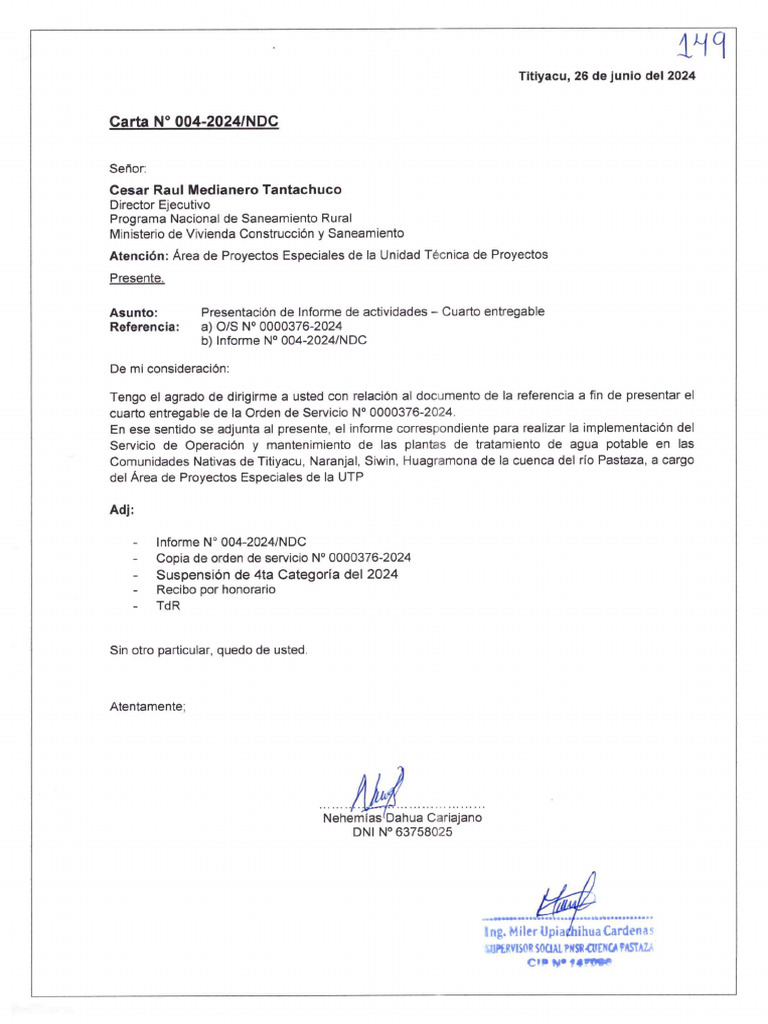 Inf Junio NDC Ok | PDF