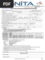 Application For A Trade Test | PDF | Apprenticeship